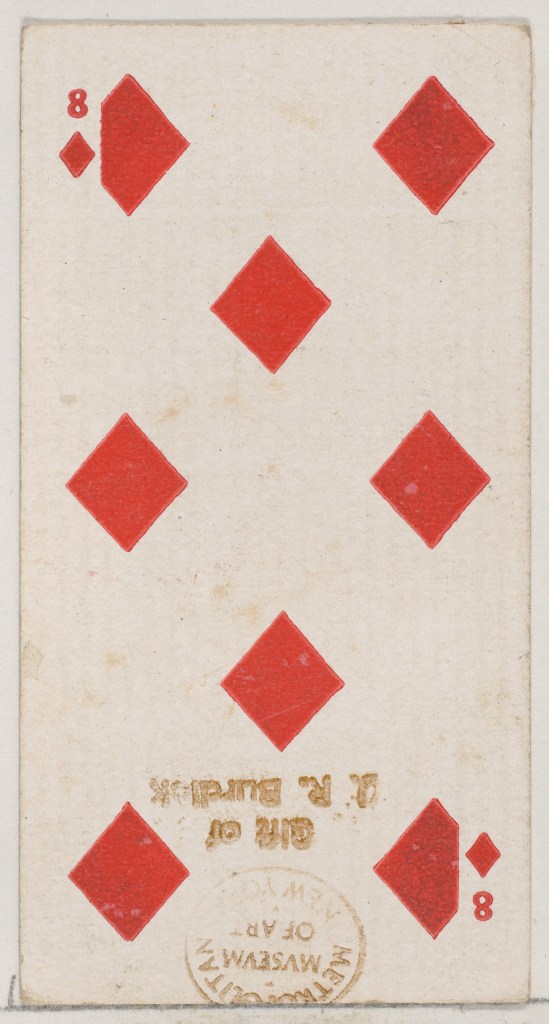 Cartomancy with Playing Cards | Eight of Diamonds | Moderately Quick Silver
